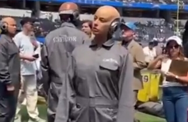 Robots en un partido de rugby